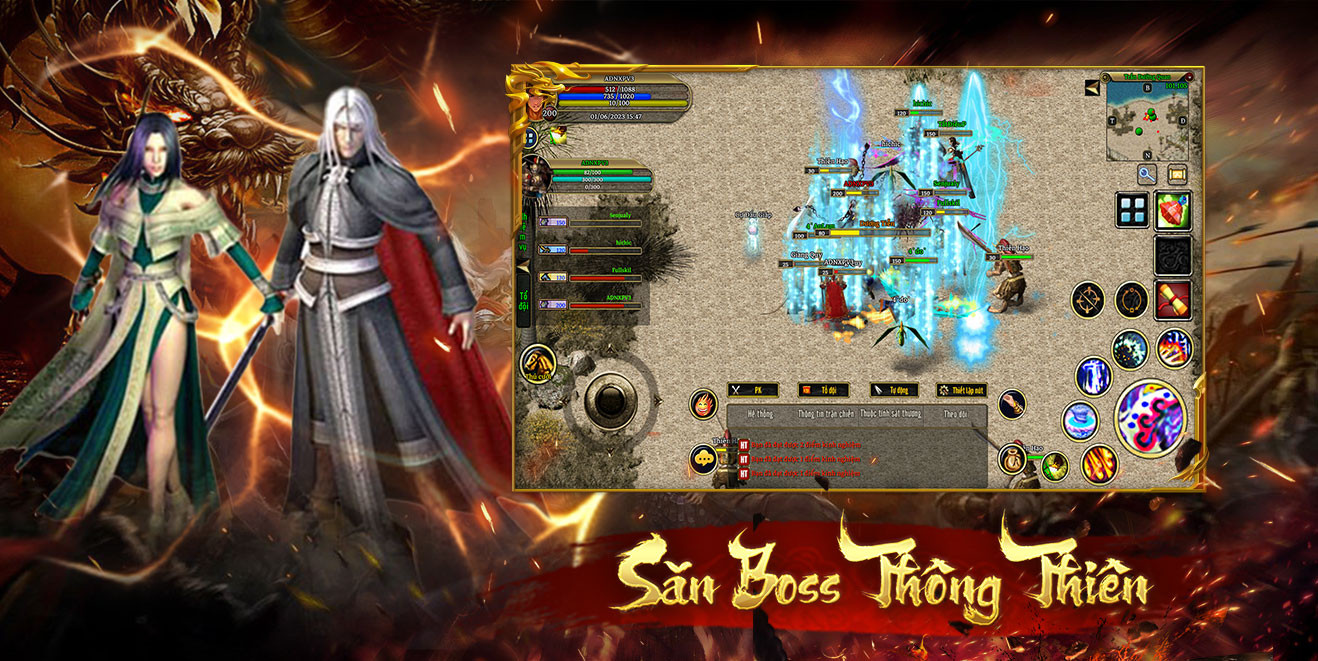 Phong Vương ADNX Mobile - Tái hiện nguyên bản Game Phong Thần phiên bản PC lên Mobile. Vạn Tiên ...